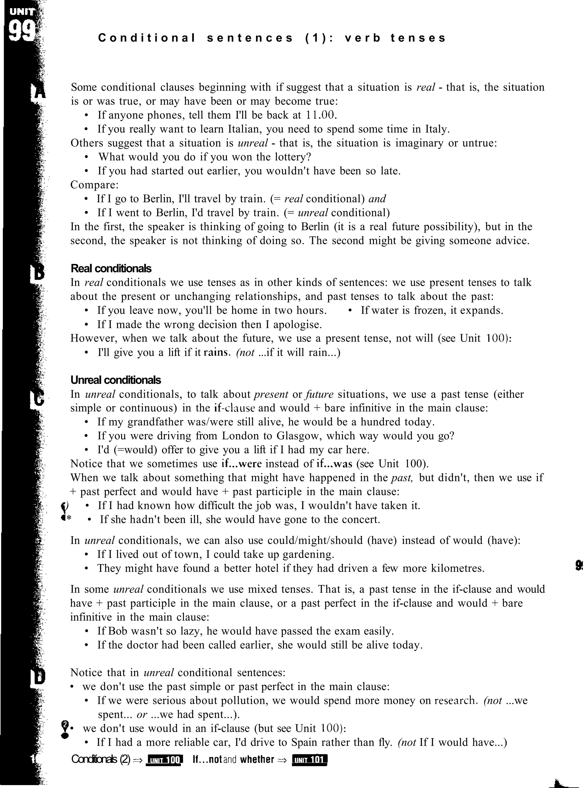 Conditionals adv | PDF