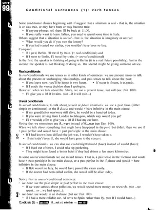 Conditionals adv | PDF