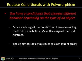 Conditionals and Polymorphism | PPT