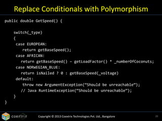 Conditionals and Polymorphism | PPT