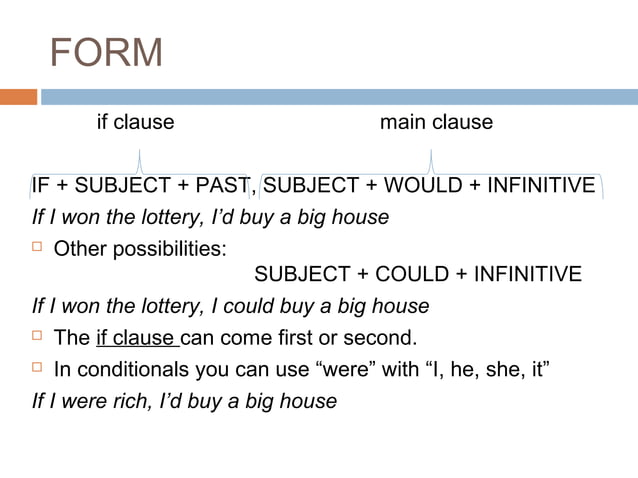 Conditionals definite | PPT