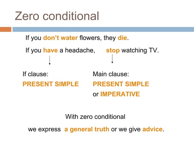 Conditionals definite | PPT