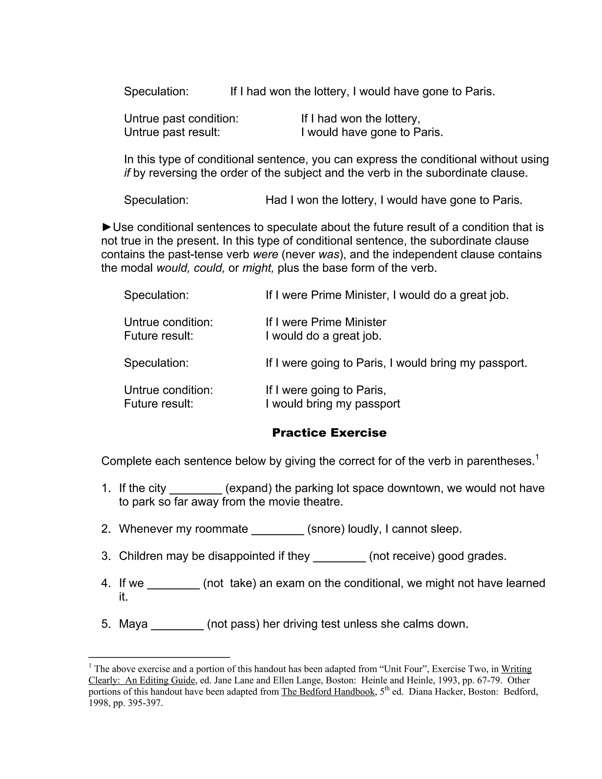 Conditional Sentence Pdf 2577