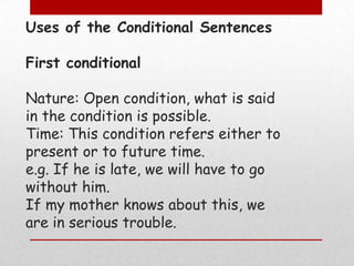 If Clause / Conditional Sentence | PPTX