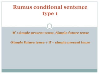Conditional sentence | PPTX