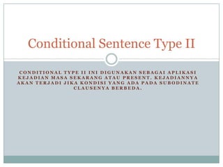 Conditional sentence | PPTX