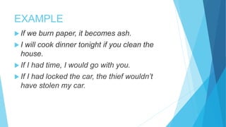 CONDITIONAL SENTENCE type 0, 1, 2, 3.pptx