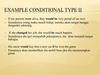 English Material about Conditional sentence | PPT