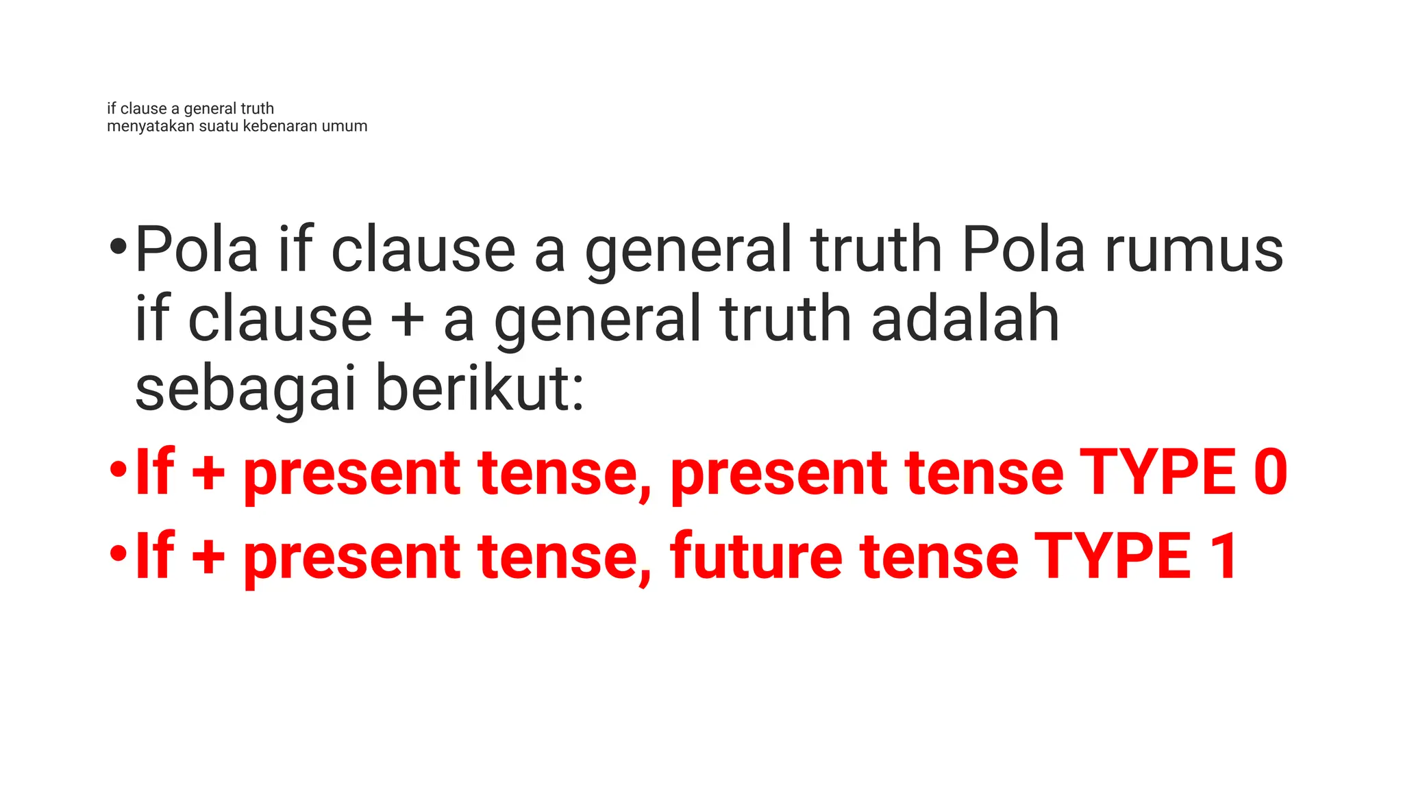 Conditional Sentence( if clause) type 12 | PPTX