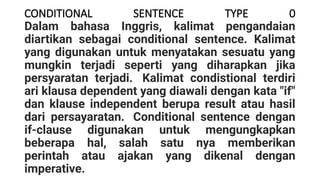 Conditional Sentence( if clause) type 12 | PPTX