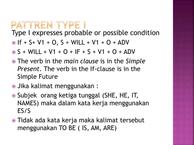 CONDITIONAL SENTENCE all type 1,2,3 dan example.ppt
