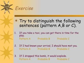 Conditional Sentences | PPT