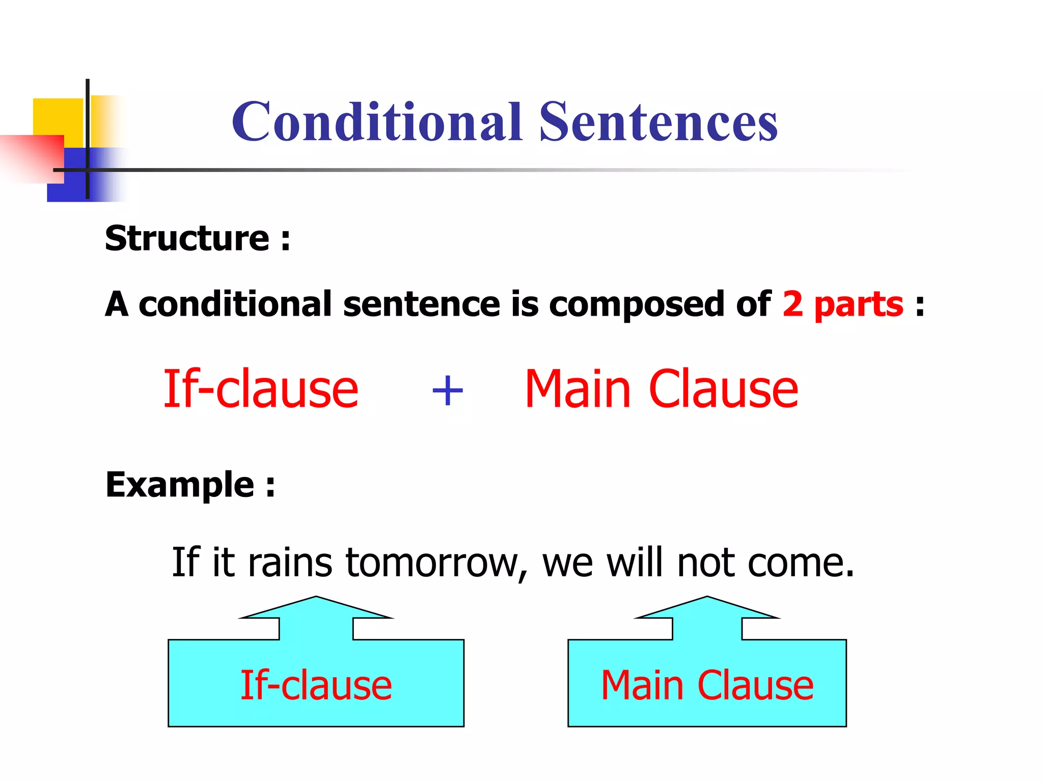 Conditional sentences | PPTX