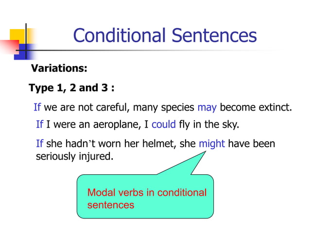 Conditional sentences | PPTX | Programming Languages | Computing
