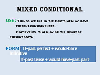 Conditional sentences | PPT