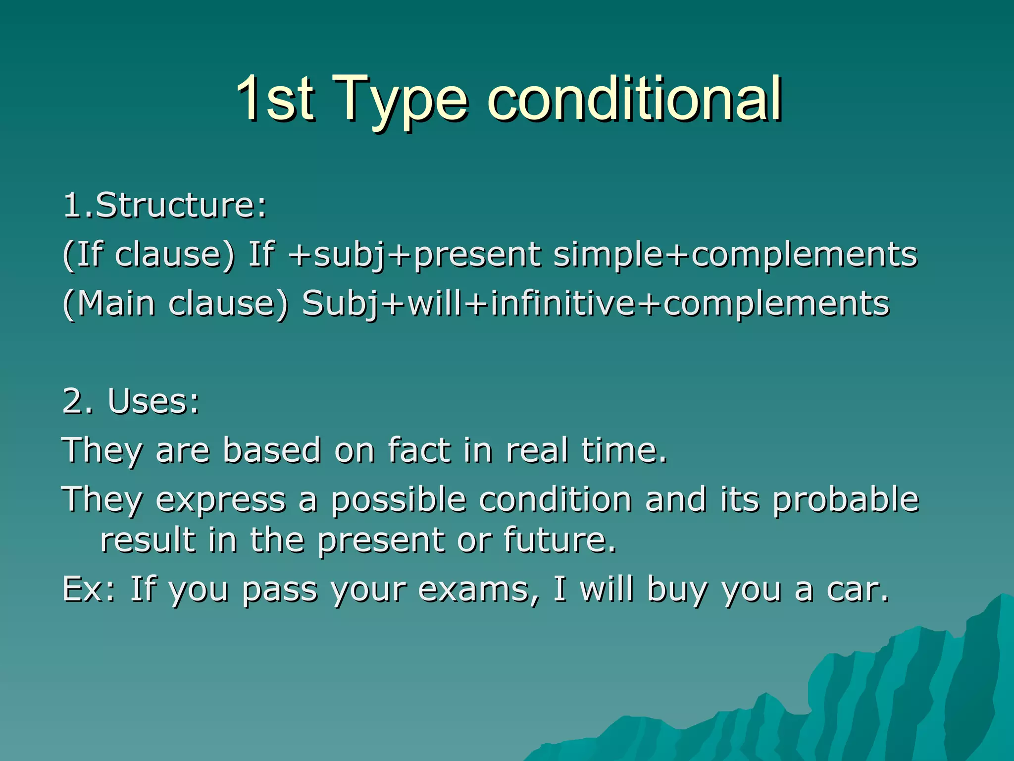 Conditional sentences | PPT