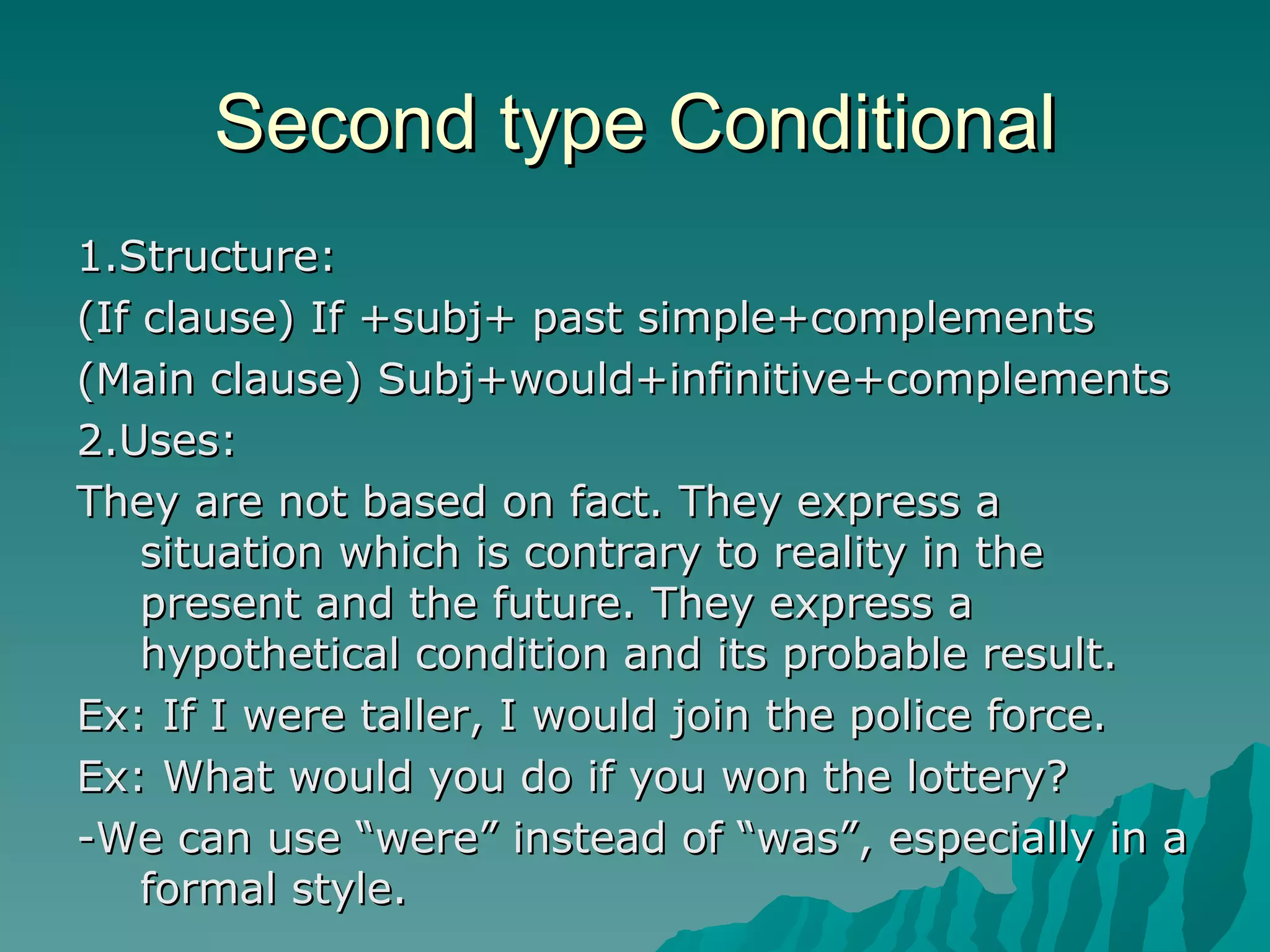 Conditional sentences | PPT