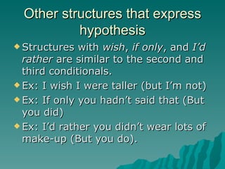 Conditional sentences | PPT