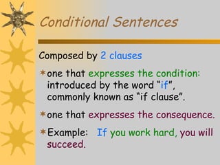 Conditional sentences | PPT