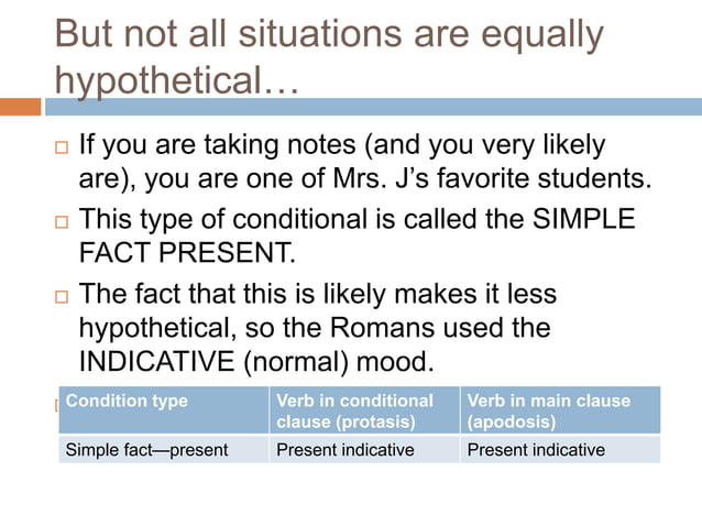 Conditional sentences | PPT