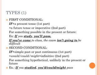 Conditional sentences | PPT