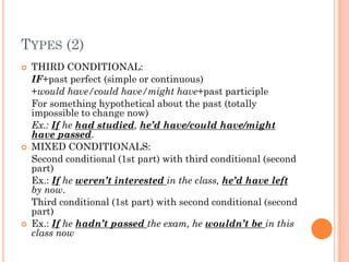 Conditional sentences | PPT