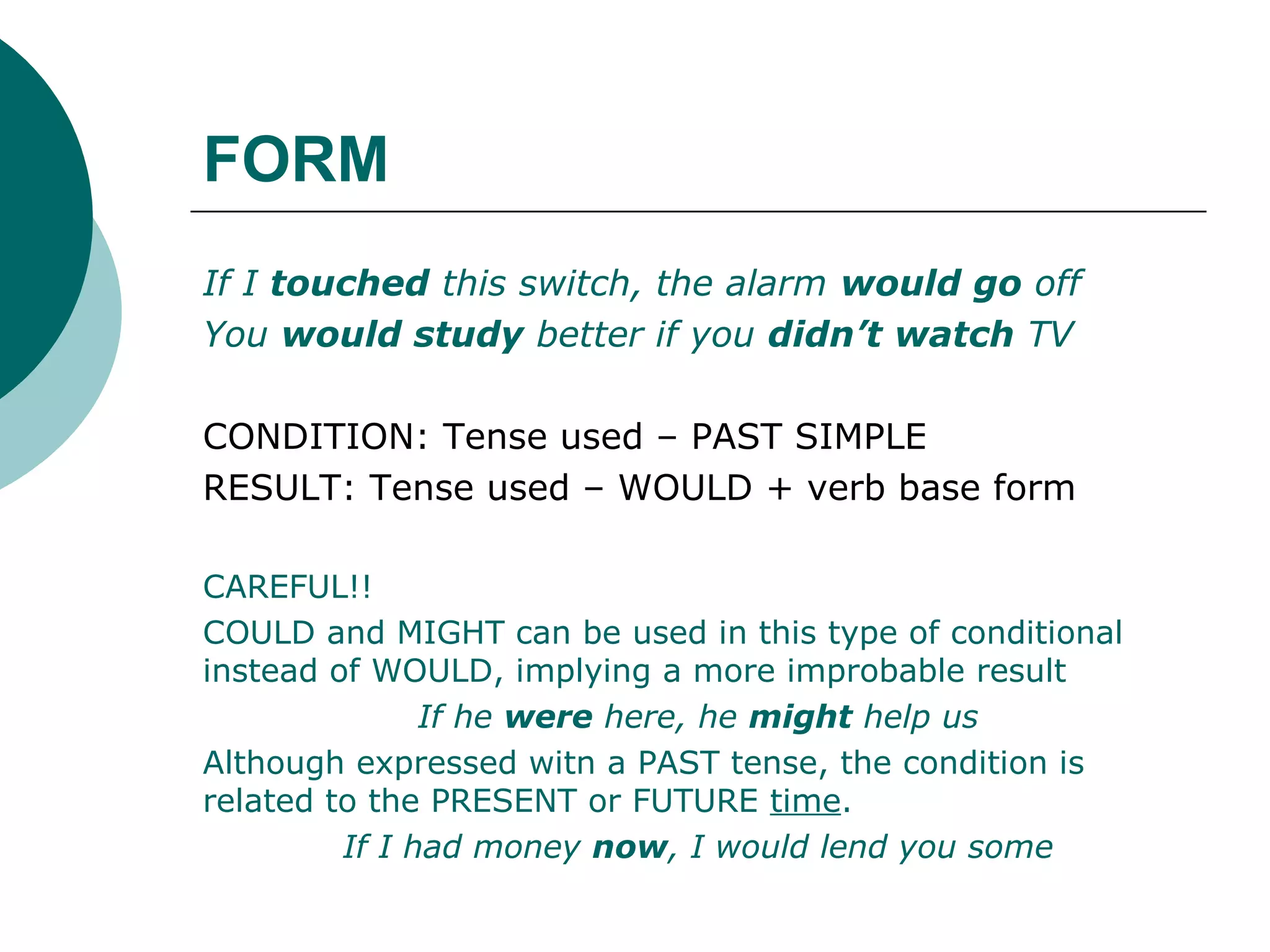 Conditional sentences (II, III) | PPT