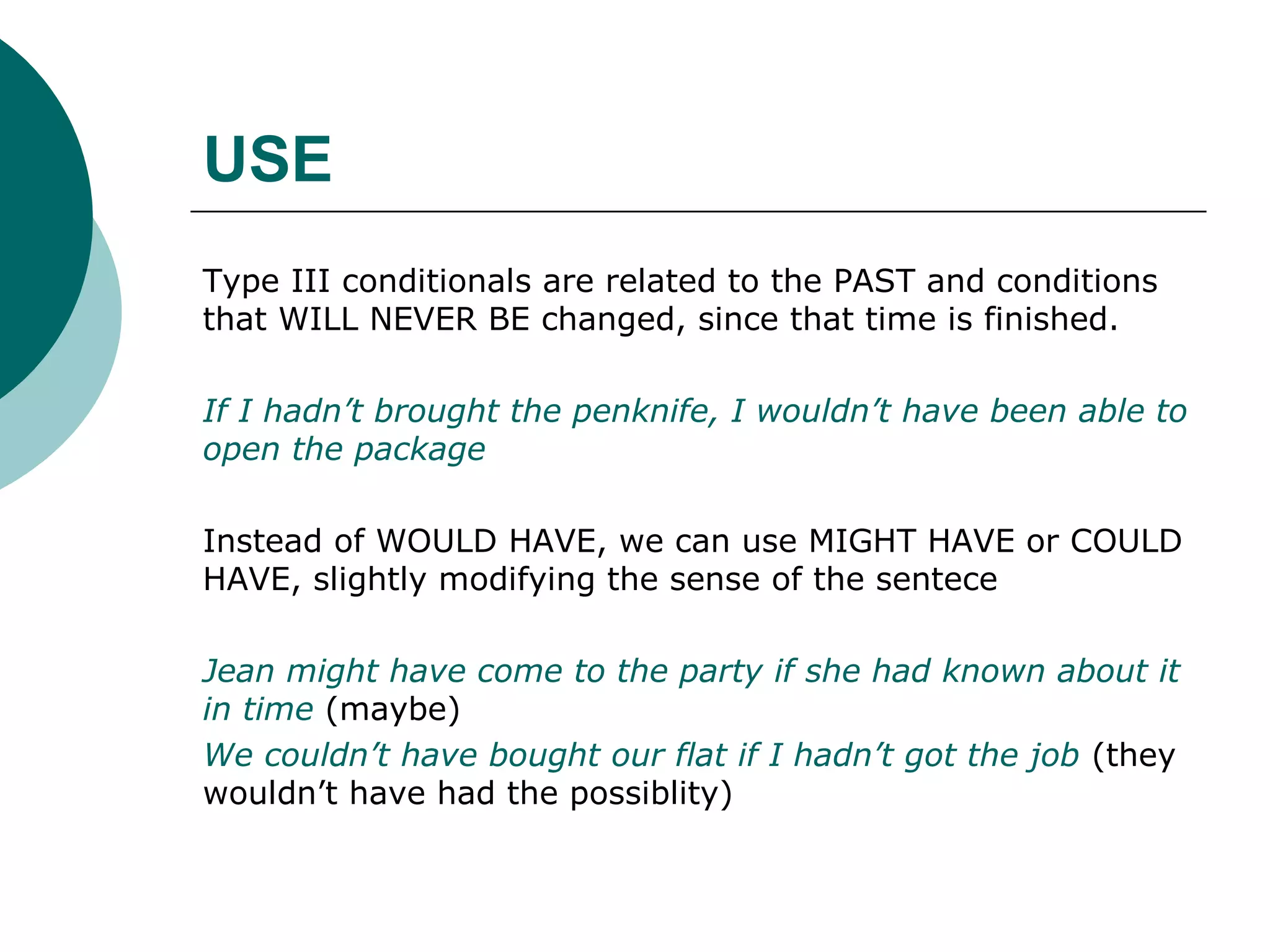 Conditional sentences (II, III) | PPT