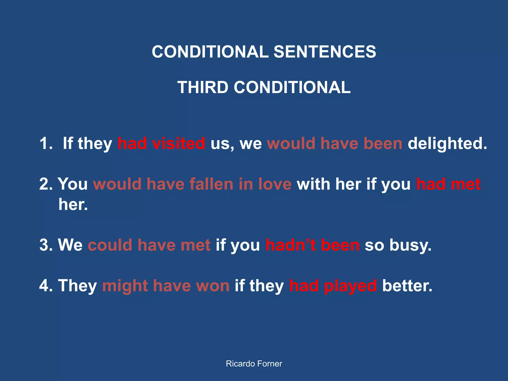 Conditional sentences | PPSX