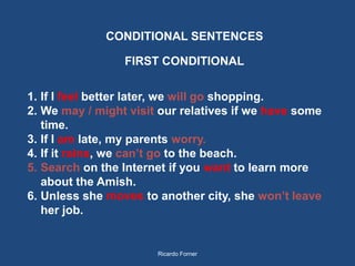Conditional sentences | PPSX