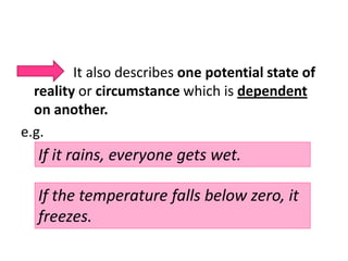 Conditional sentences | PPT
