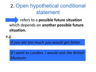 Conditional sentences | PPT