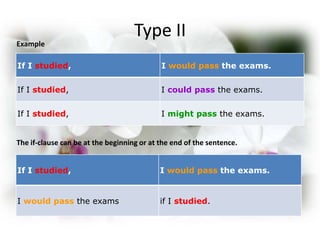 Conditional sentences | PPTX | Educational Assessment | Education