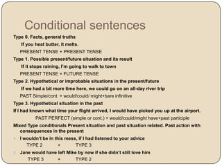AVANZADO 2 Conditional sentences | PPSX