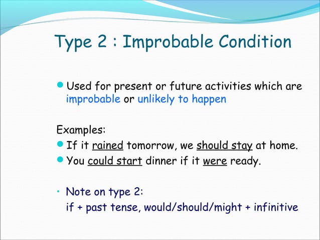 Conditional sentences | PPT