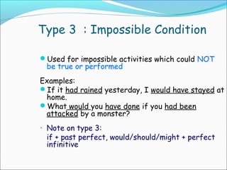 Conditional sentences | PPT
