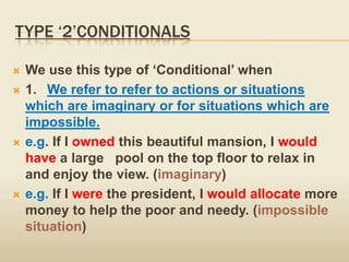 Conditional sentences | PPTX