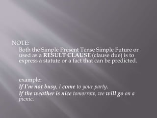 Conditional sentences | PPT