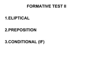 Conditional sentences | PPT