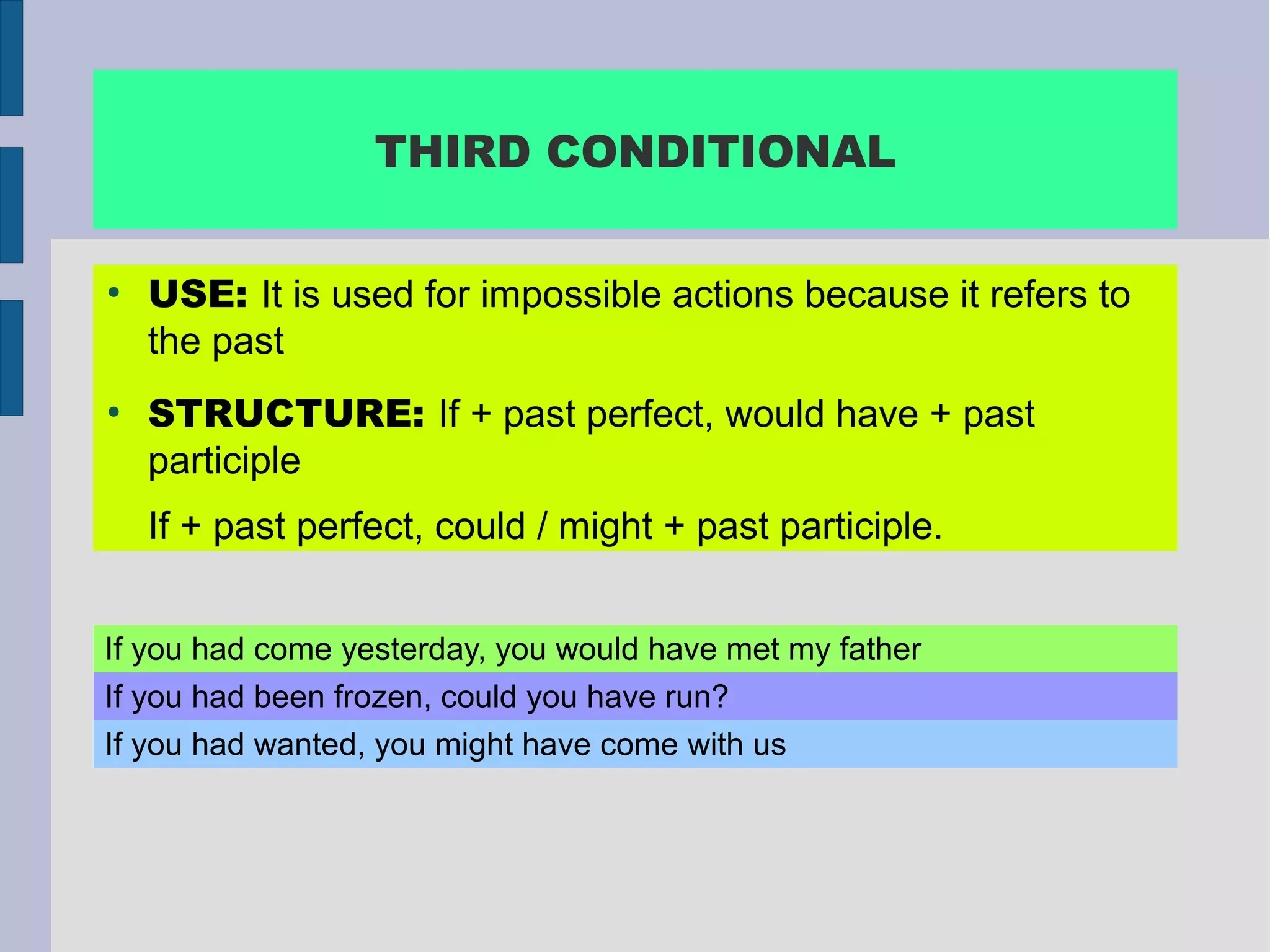 Conditional sentences | ODP