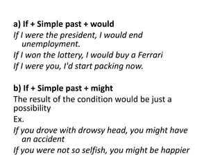 Conditional sentences | PPTX