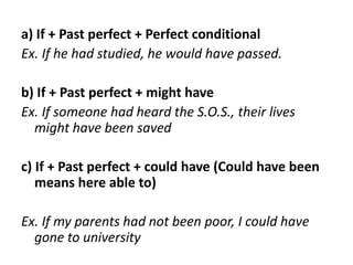 Conditional sentences | PPTX
