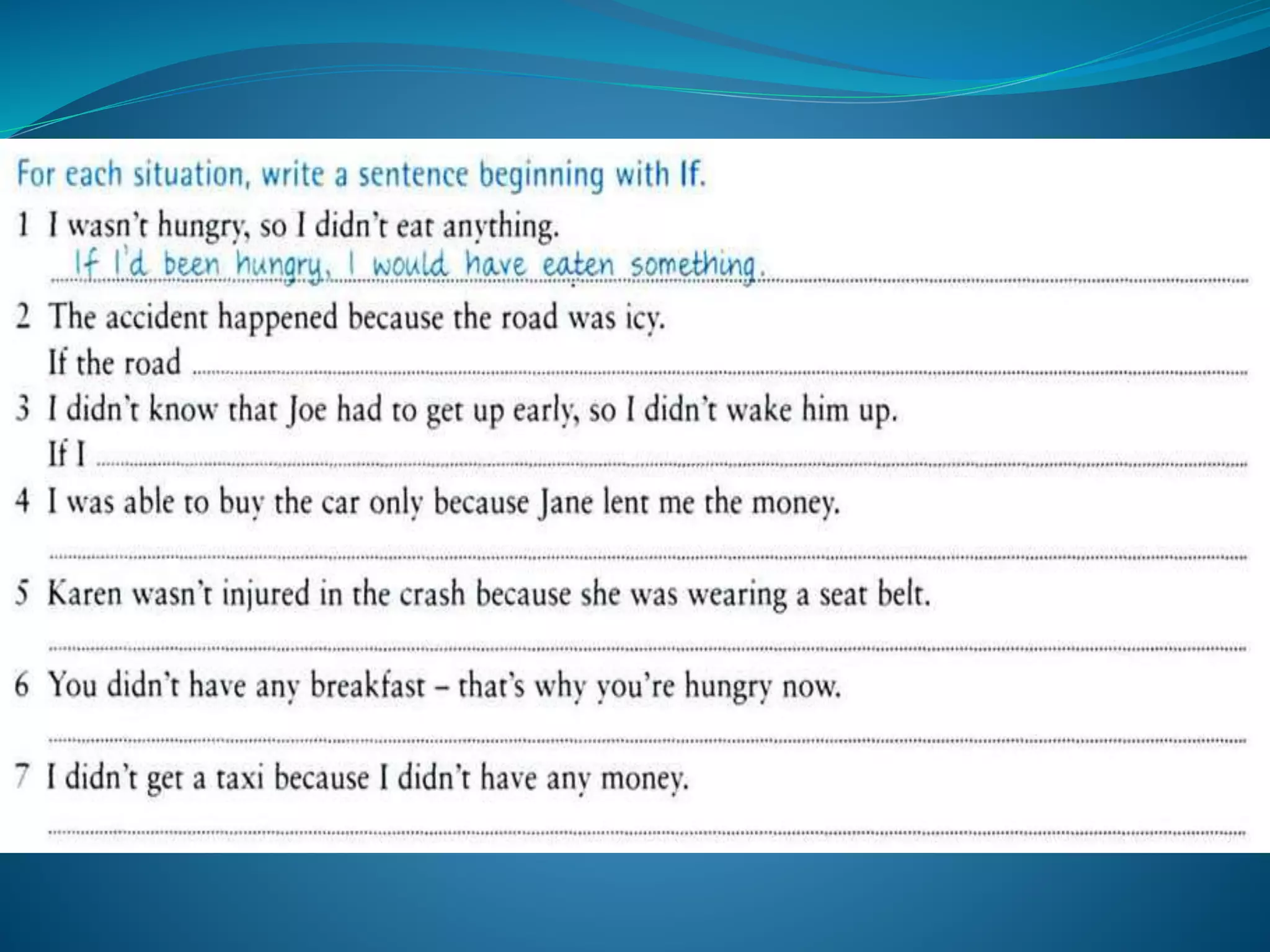 Conditional sentences | PPTX