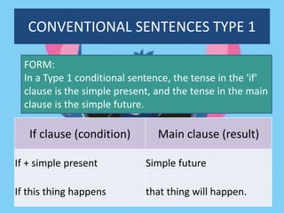 Conditional sentences | PPTX | Programming Languages | Computing