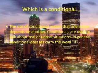 Conditional sentences | PPT
