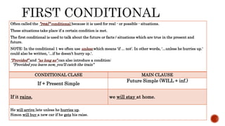 Conditional sentences | PPTX
