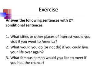 conditional sentences.pptx clarity structure | PPT