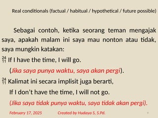 Menyusun Kalimat Conditional Sentences.pptx