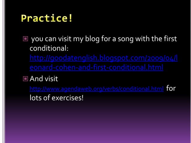 Conditional Sentences (1) | PPTX