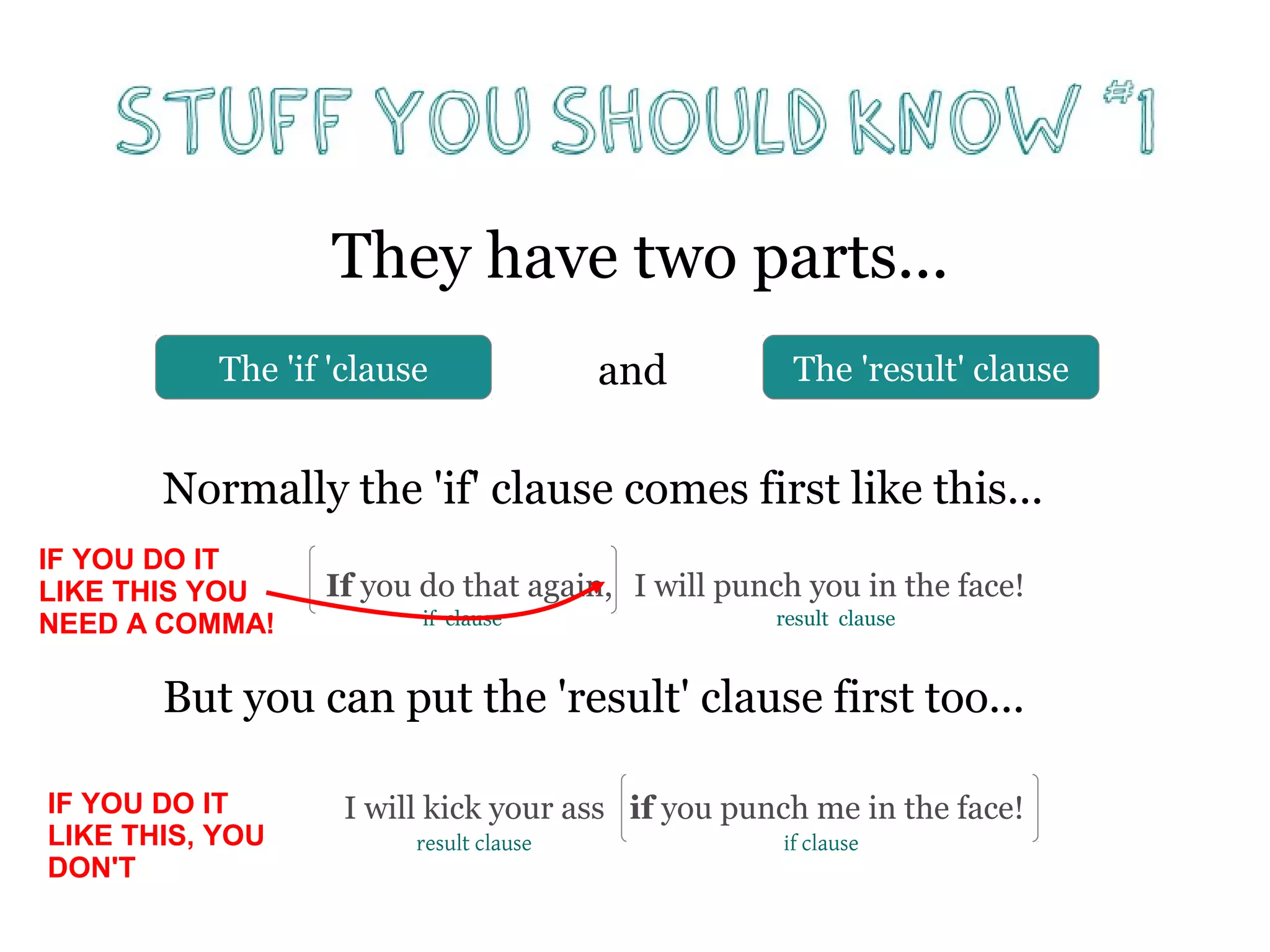 Conditional sentences and how to use them | PPT